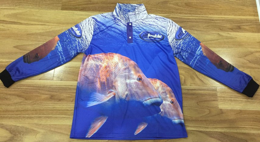 Long Sleeved Red Emperor Shirt – PEtackle